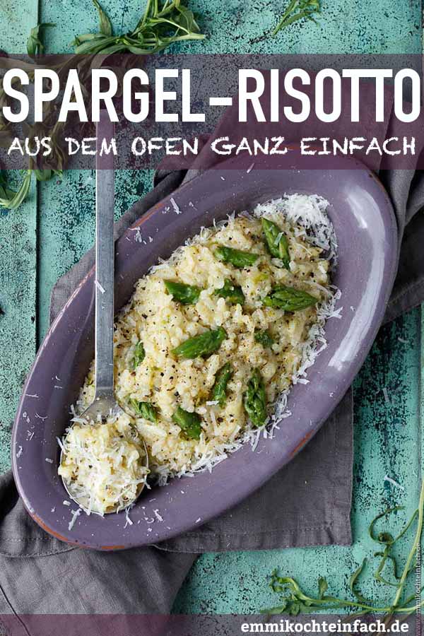 Spargelrisotto Aus Dem Ofen Emmikochteinfach