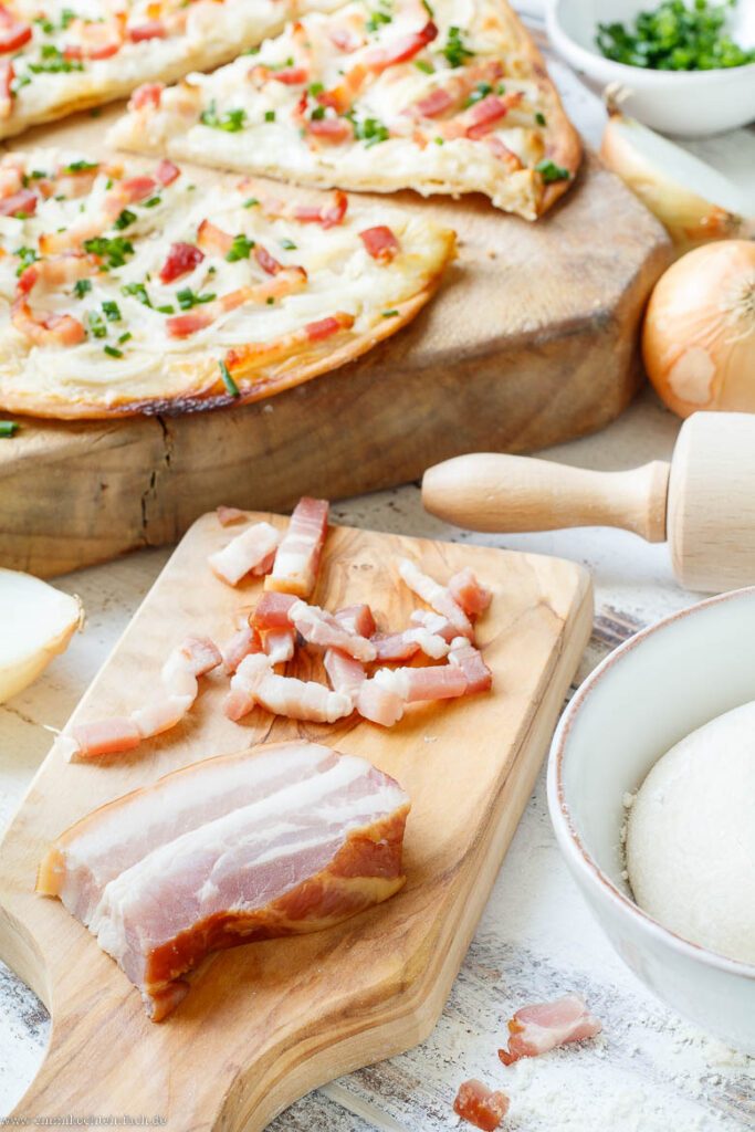Flammkuchen – Rezept nach Elsässer Art