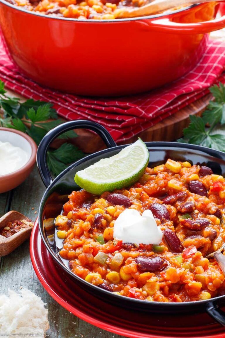 Chili sin Carne Rezept – schnell & einfach - emmikochteinfach