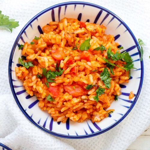 Tomatenreis griechisch – schnell & einfach - emmikochteinfach