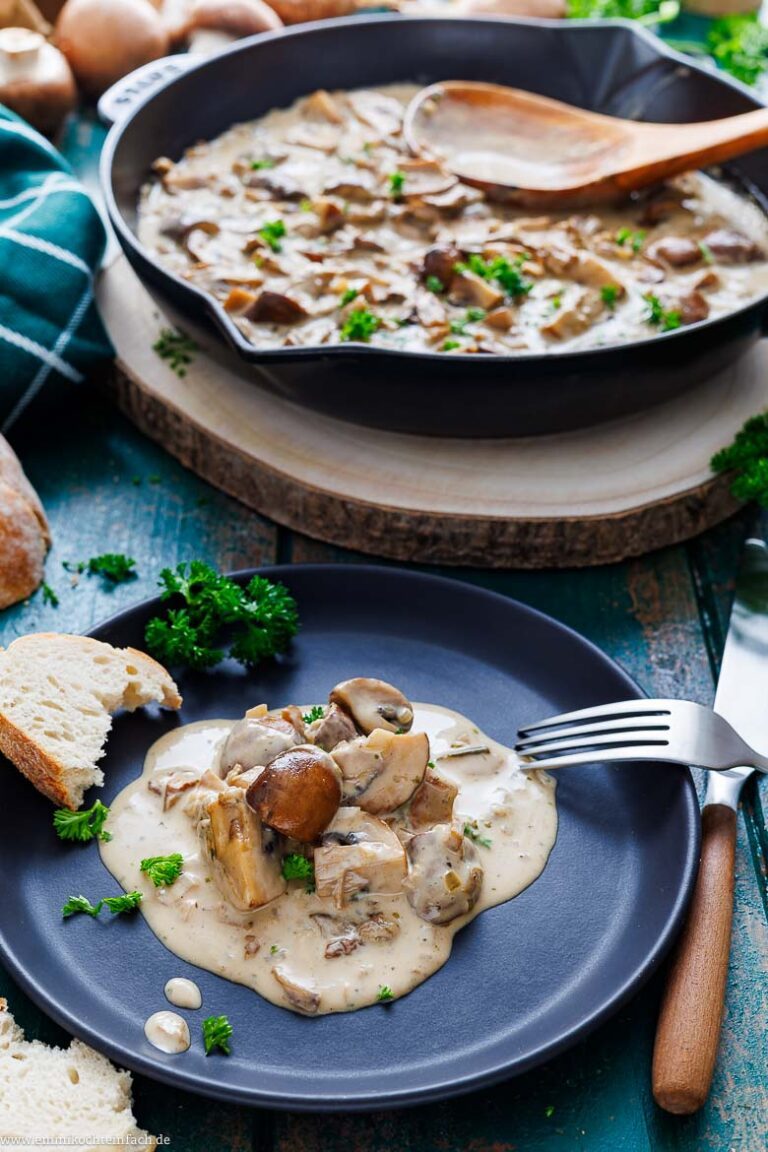 Pilzragout - einfach & klassisch - emmikochteinfach