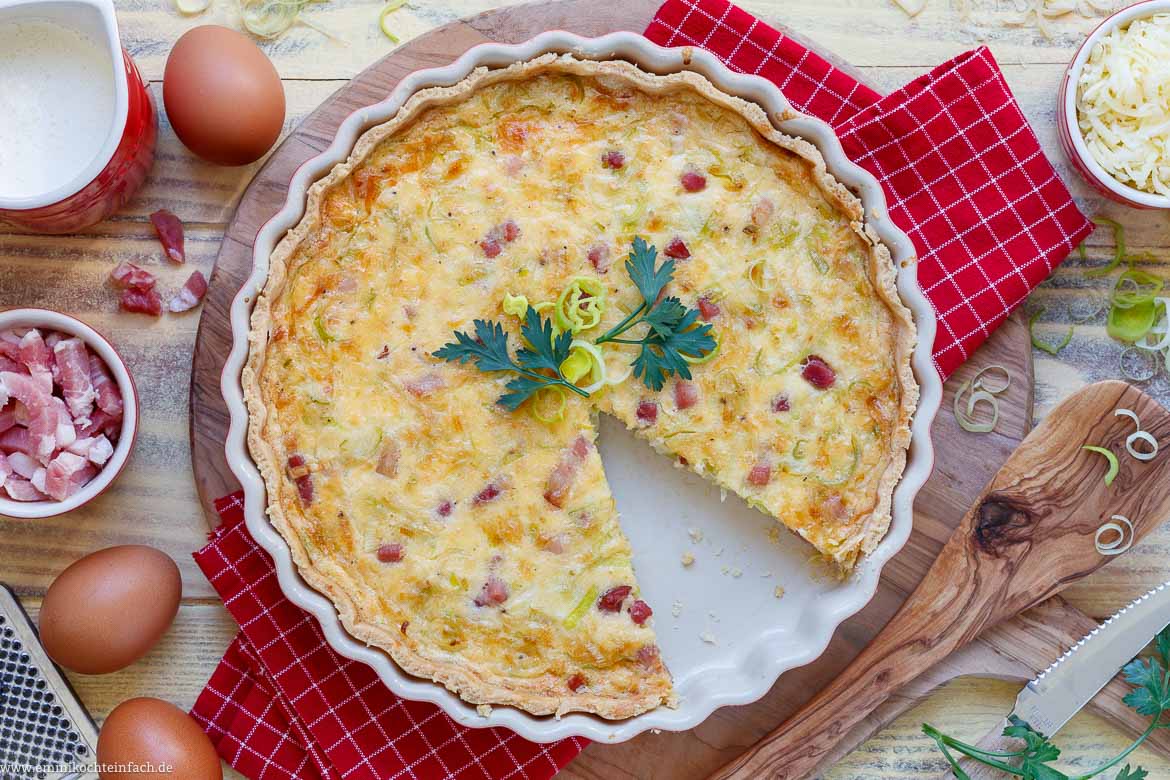 Quiche Rezepte - garantiert einfach gebacken mit Emmi ♥