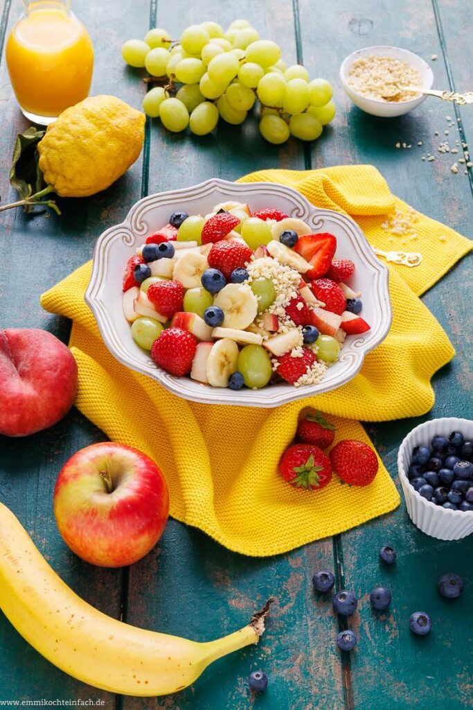 Obstsalat – einfach, frisch und schnell