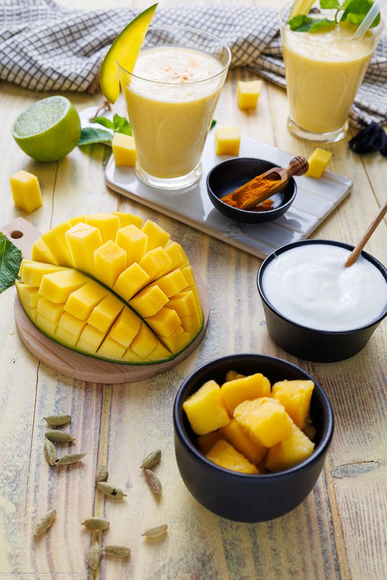 Mango Lassi – einfach & erfrischend