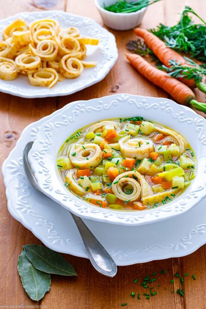 Fabelhafte Fladlesuppe Rezept Original Ebenbild