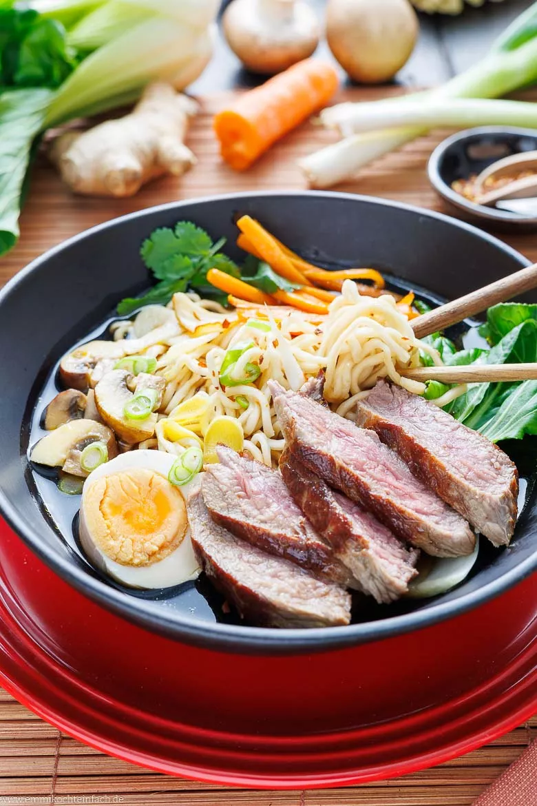 Ramen – Rezept für japanische Nudelsuppe