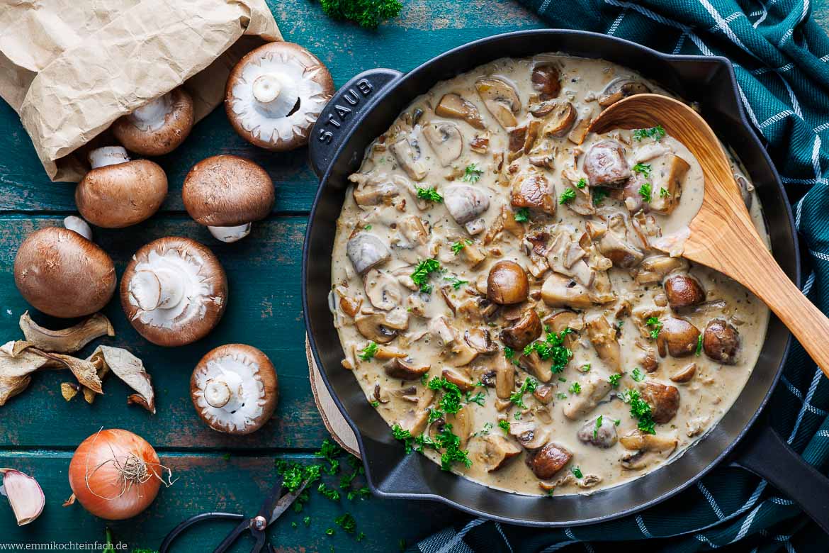 Champignons-Rezepte – einfache & schnelle Gerichte kochen mit Emmi ♥