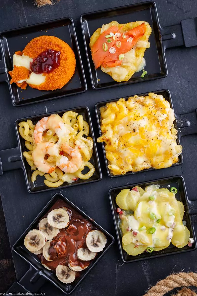 Raclette-Ideen für Abwechslung im Pfännchen