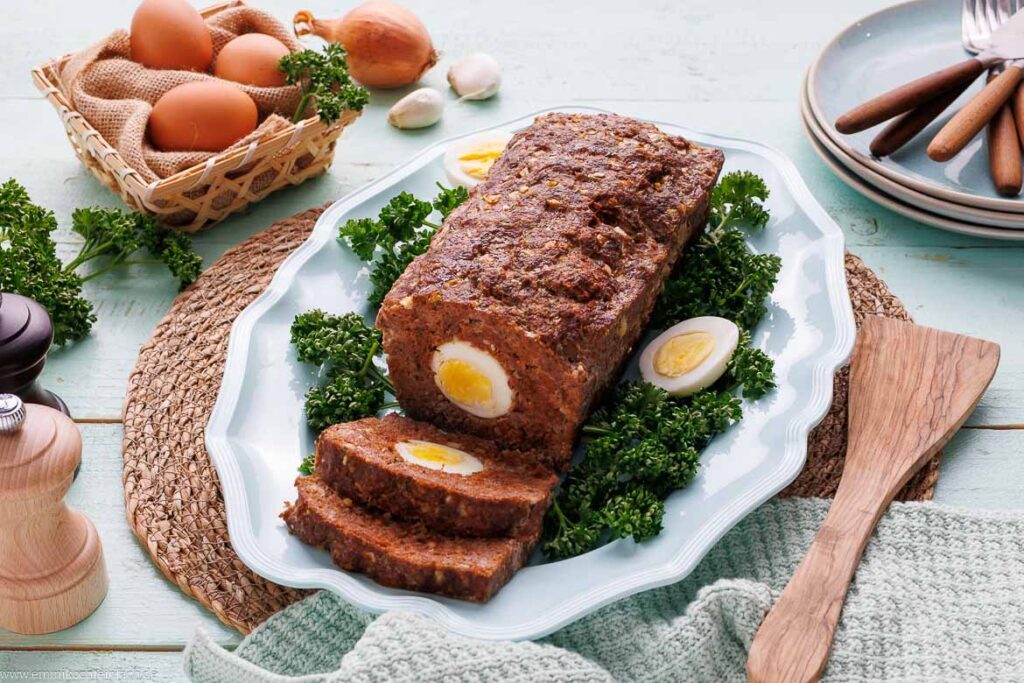Falscher Hase – der Hackbraten mit Ei